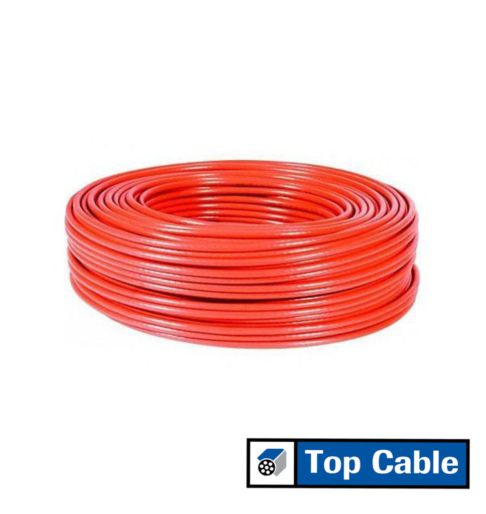 CÂBLE 6 mm ROUGE 100 m - Energika